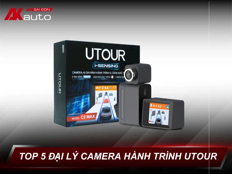 Top 5 đại lý camera hành trình Utour HCM chính hãng giá tốt