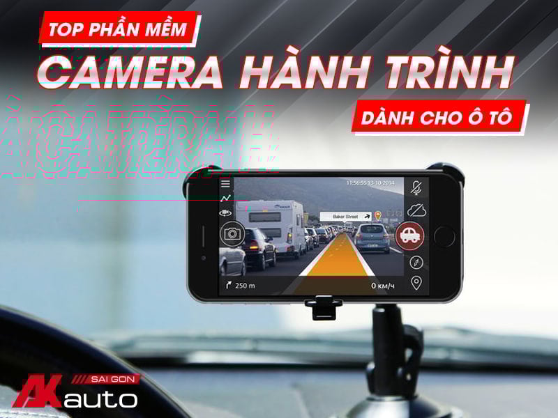Top 5+ Phần mềm camera hành trình cho ô tô dễ sử dụng